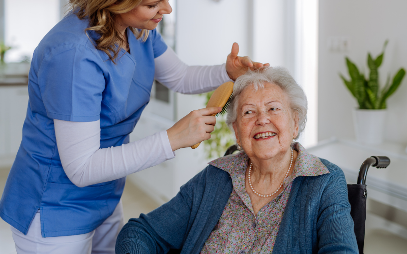 Dressing and Grooming in Aged Care